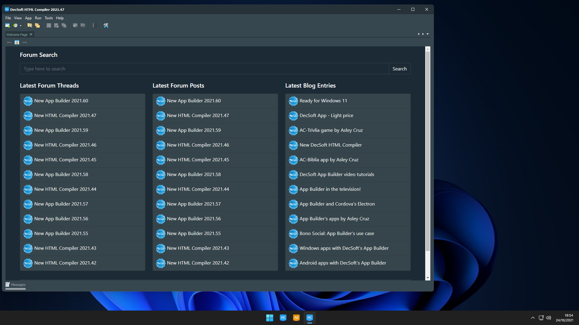 DecSoft HTML Compiler